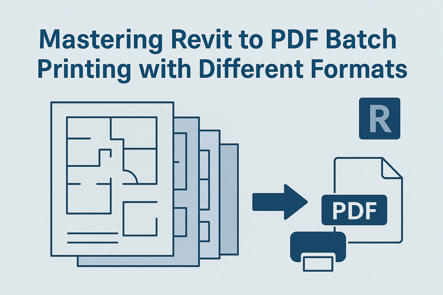 Mastering Revit to PDF Batch Printing with Different Formats - BIM Heroes