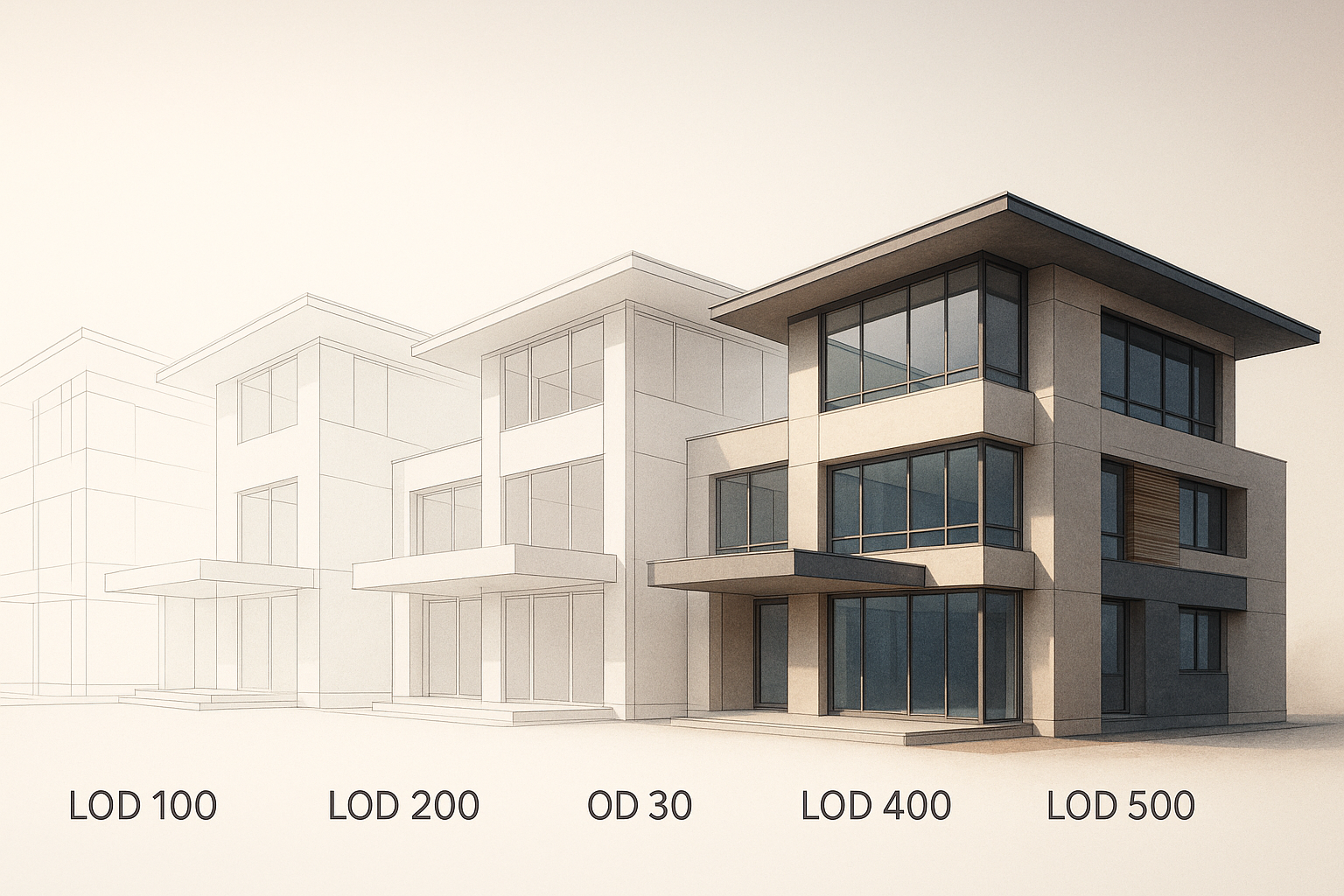 BIM LOD 100 to 500 Explained: When to Use Each Level (With Examples ...