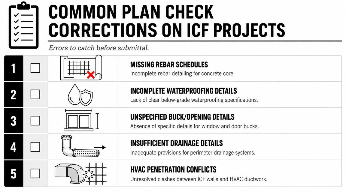 Concrete Insulated Forms: BIM & Permit Set Needs